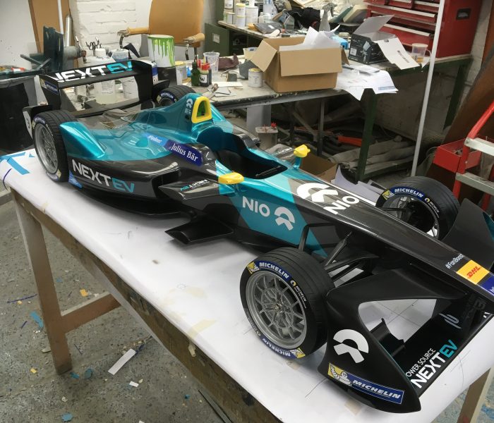 Model electric EV car – James King Paint